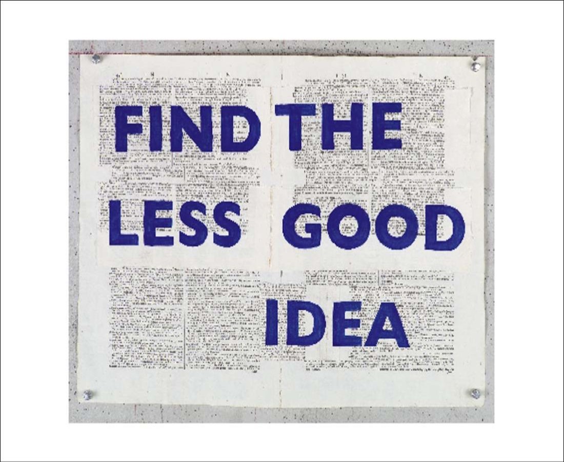 Postcard - Multi-Colour William Kentridge Blue Rubrics Find The Less A5 ...