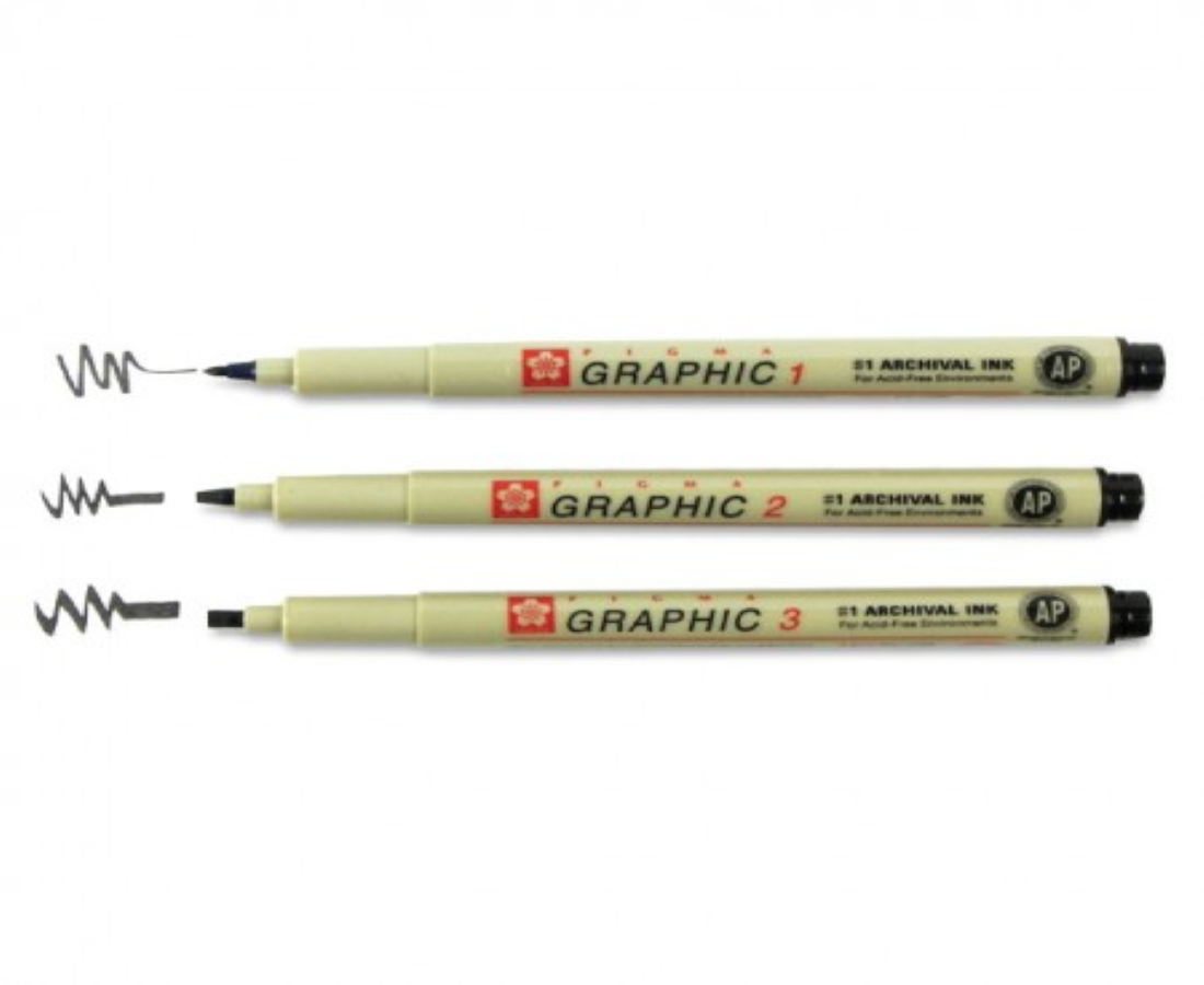 Pen - Black Pigma GRAPHIC 1 Pigma - Zeitz MOCAA Museum